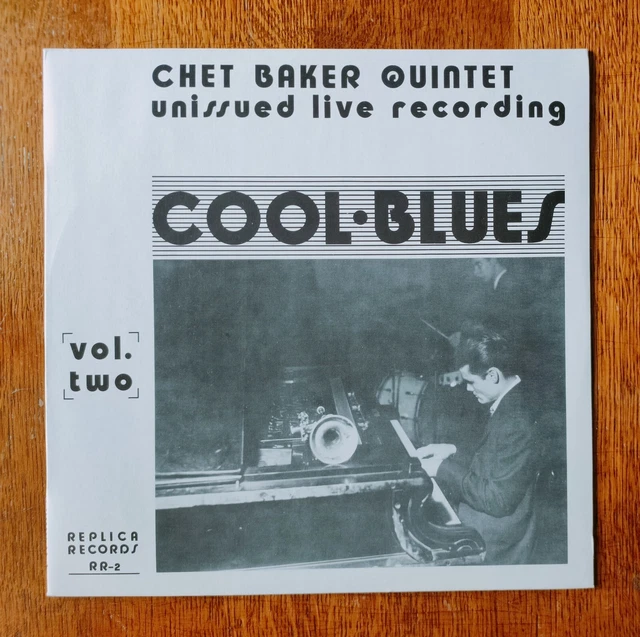 CHET BAKER QUINTET - Cool blues - Replica Rec. Italy 80 rare Ltd. vinyl ...