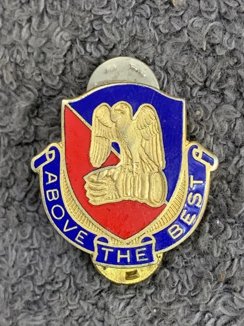 VINTAGE | US Army Aviation School | Unit Crest | "Above the Best" Motto ...