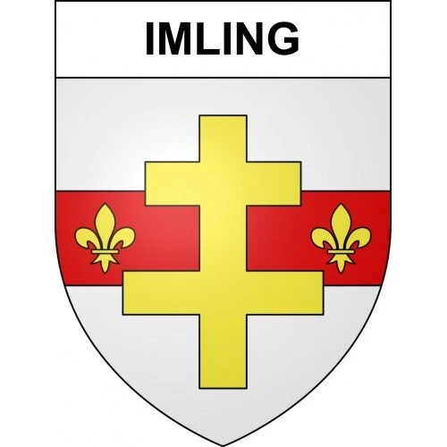 IMLING 57 VILLE sticker blason écusson autocollant adhésif EUR 6,99 - PicClick DE