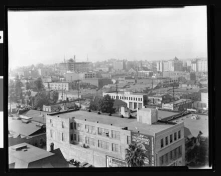FROM THE ROOF Of The Chamber Of Commerce Building 1925 California - Old ...