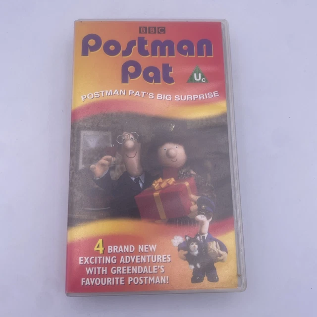 POSTMAN PAT: POSTMAN Pat's Big Surprise [1996] 4 Episodes On VHS Tape £ ...