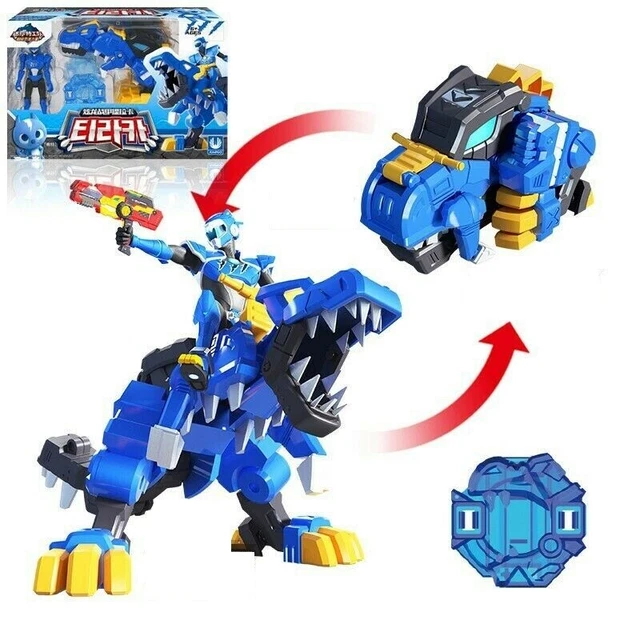 MINI FORCE X Miniforce Super Dino Power Tran Head Robot VOLT Tyraka Toy ...