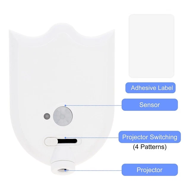 2X(MOTION ACTIVATED FOR Bathroom Night Light, Motion Sensor Toilet ...
