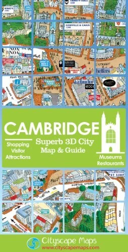 CAMBRIDGE SUPERB 3D City Map and Guide Sheet map, folded Book The Cheap ...