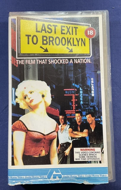 LAST EXIT TO Brooklyn, VHS Video, Jennifer Jason Leigh, Cert 18 Movie £ ...