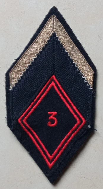 GALON DE MANCHE Brigadier chef du 3° Régiment de Cuirassiers EUR 4,00 ...