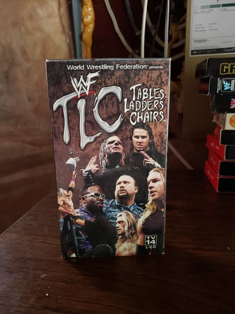 WWF/WWE - TLC: Tables, Ladders, and Chairs VHS 2000 WWF Home Video ...