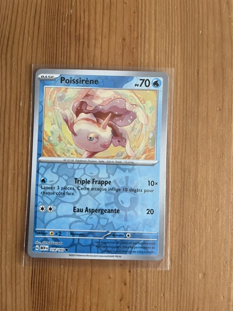 POISSIRENE REVERSE - Pokémon 118/165 Ev3.5 Ecarlate Et Violet Mew 151 Neuf Fr EUR 1,00 - PicClick FR