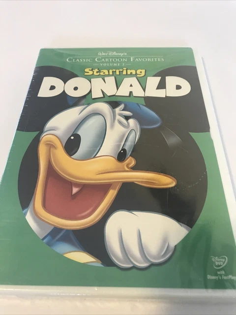 WALT DISNEYS CLASSIC Cartoon Favorites Starring Donald (DVD, 2005 ...