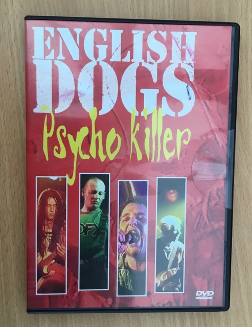 🌟ENGLISH DOGS🌟PSYCO KILLER🌟DVD Film🌟Punk🌟Rock🌟Skin🌟Oi🌟80S🌟Uk🇬🇧Seller £ ...