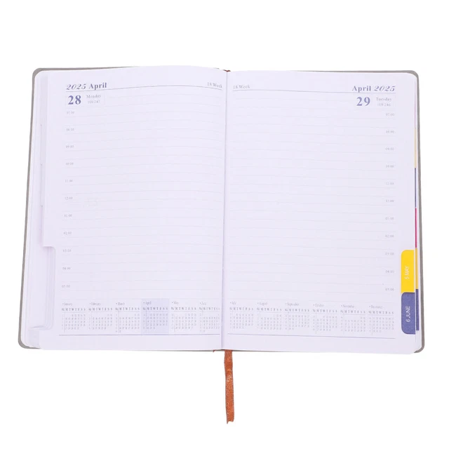 2025 NOTEPAD YEARLY Schedule Office Planner Student 2024-2025 £19.58 ...