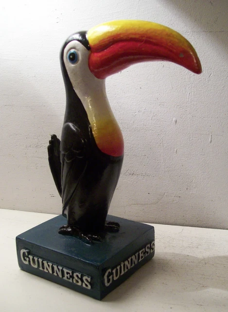 NICE GUINNESS ADVERTISING Toucan Bar Restaurant Counter Display Vintage ...