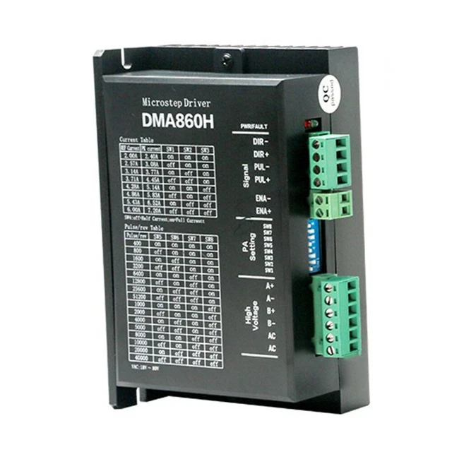 EASY TO USE CNC Controller DMA860H Stepper Motor Driver Smooth ...