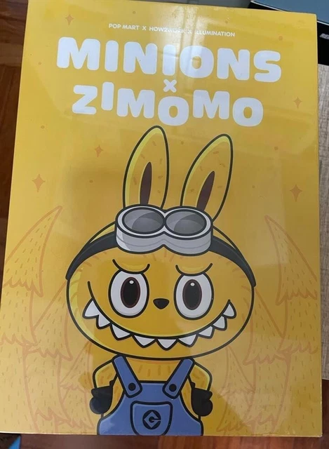 POP MART KASING Lung Labubu Zimomo x Minions sofubi vinyl Figure £327. ...