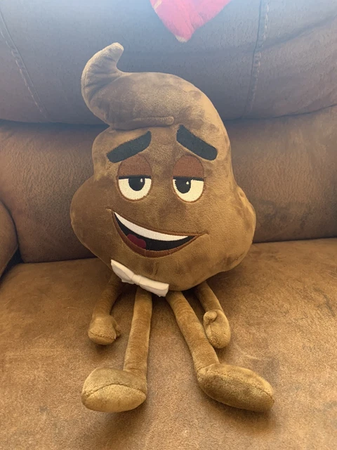 THE EMOJI MOVIE poop emoji plush toy - no tags £7.50 - PicClick UK