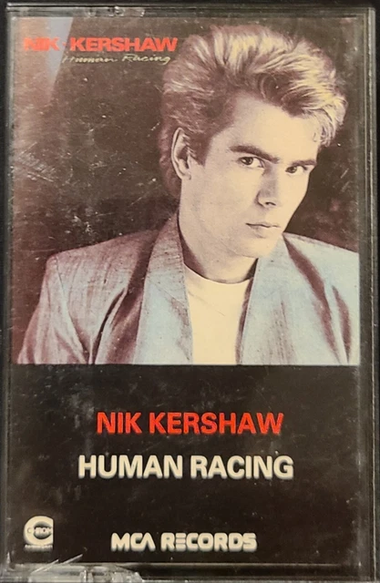 NIK KERSHAW - Human Racing 1984 UK MCA Records ~ MCFC 3197 coque grise ...