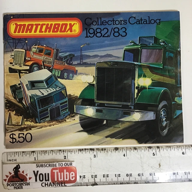 MATCHBOX 1982/83 COLLECTORS Catalog Booklet Catalogue Mb Series $.50 ...