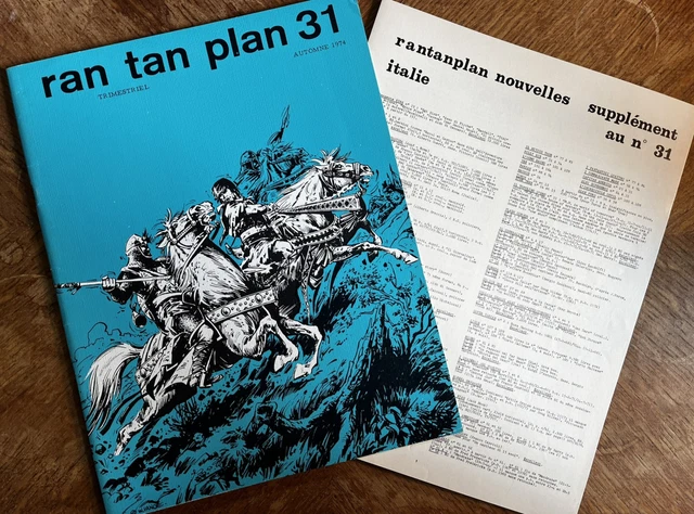 REVUE RAN TAN PLAN n°31 HERMANN / SF et BD / Journal TINTIN ...