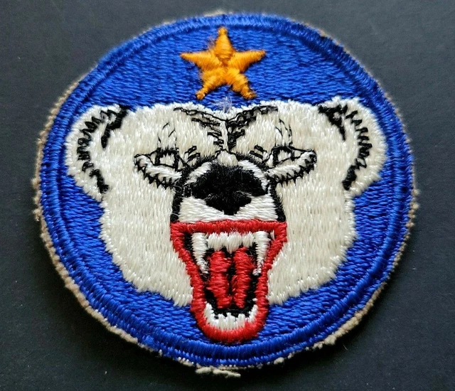 WWII WW2 US ARMY Military Alaska Defense Command Insignia SSI Shoulder ...