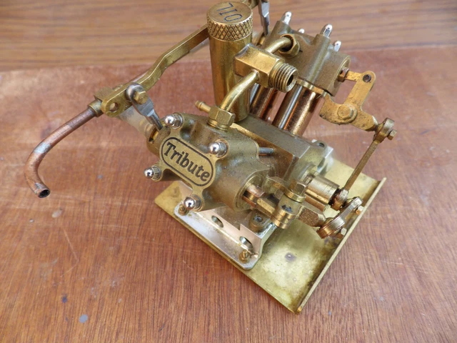 SAITO TRIBUTE V4PR 4 cylinder steam engine for a model boat or display ...
