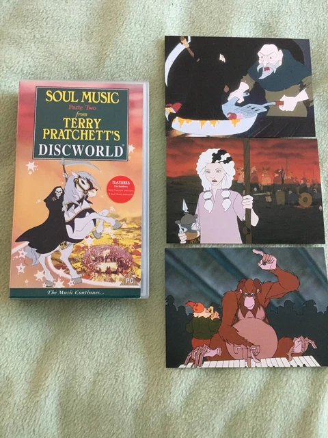 SOUL MUSIC PARTE One From Terry Pratchett's Discworld - Vhs Video With ...