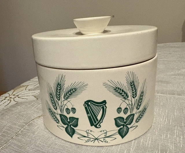 GUINNESS CARLTONWARE STILTON Cheese Pot (1962-68) In VG Condition- See ...