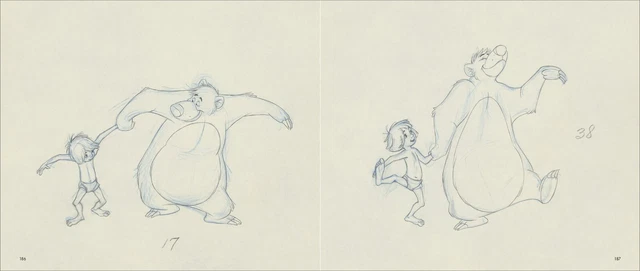 DISNEY ANIMATION ORIGINAL Drawings Collection Walt Disney Animation ...