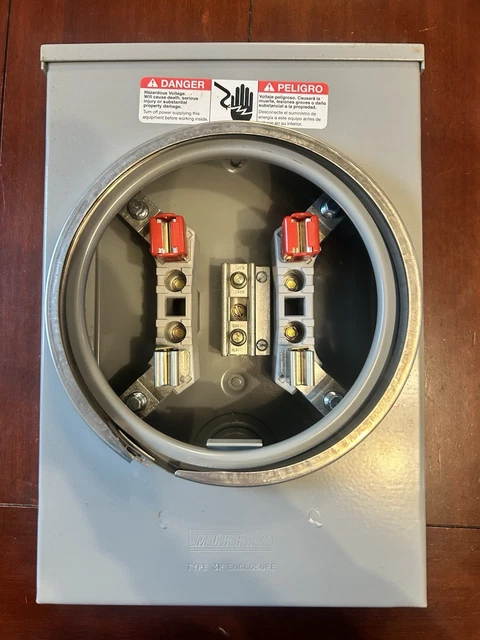 MURRAY METER SOCKET 135A 4J RING Type r3 Enclosure $69.54 - PicClick CA