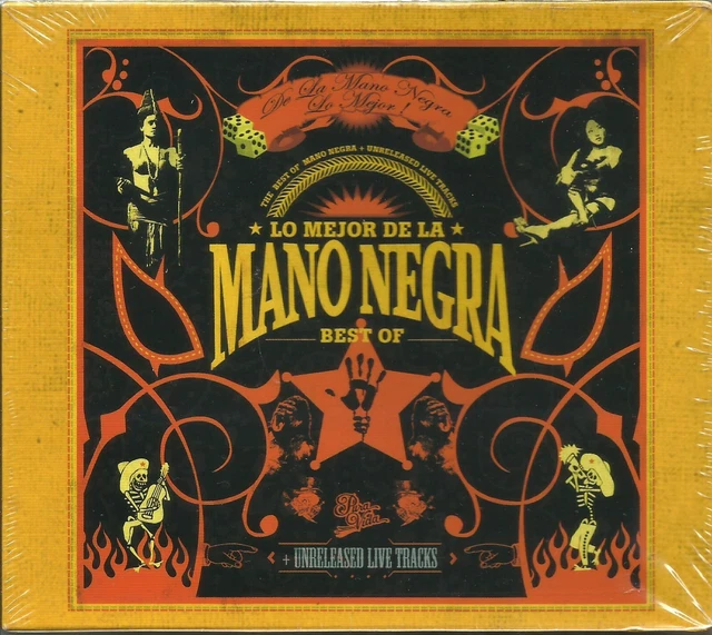 ALBUM 2CD LO Mejor De La Mano Negra + Unreleased Live Tracks / Neuf ...