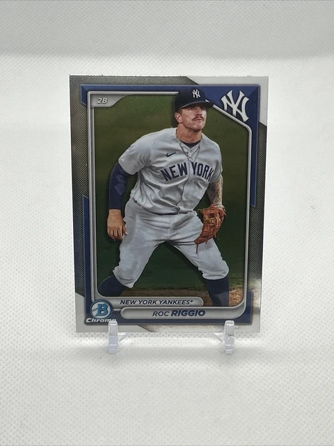 2024 BOWMAN CROMATA Roc Riggio Prospect Card #BCP-70 New York Yankees ...