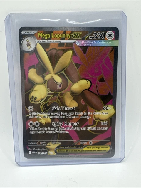 MEGA LOPUNNY EX Ultra Rare ME02: Phantasmal Flames 115/094 NM £5.32 ...