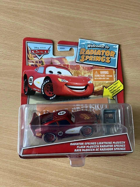DISNEY PIXAR CARS Radiator Springs Lightning McQueen with Bumper ...