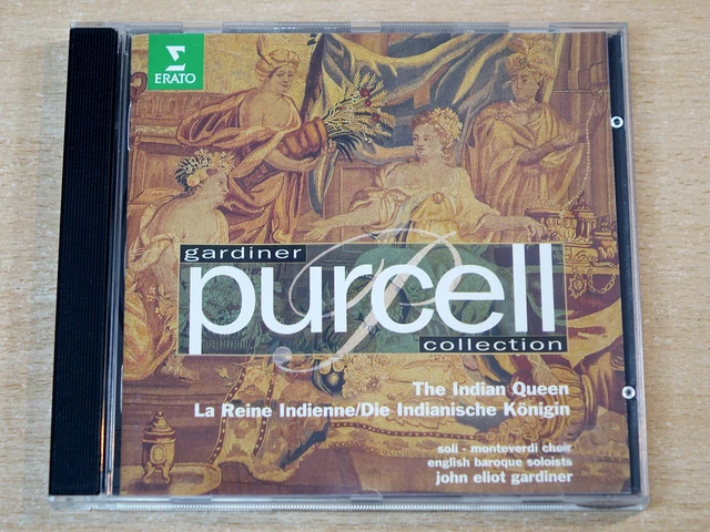 GARDINER PURCELL COLLECTION/THE Indian Queen/1980 Erato CD Album EUR 8 ...