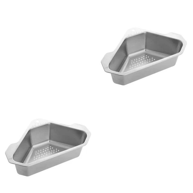 SET DI 2 setacci angolari triangolari frutta setaccio alimentare ...