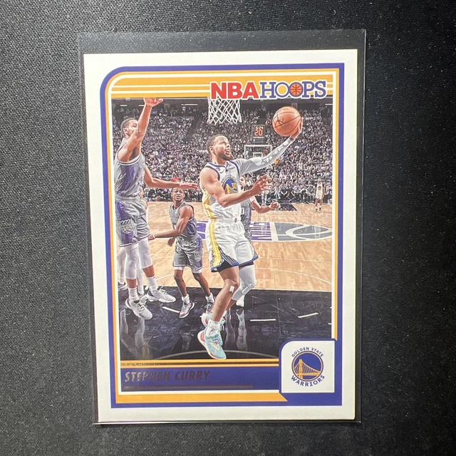 STEPHEN CURRY 2023-24 NBA Hoops Base Card No. 35 Golden State Warriors ...