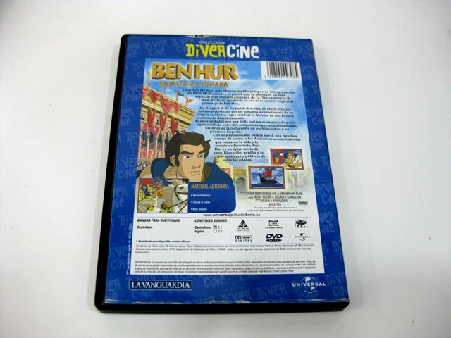 BEN HUR DVD The Animated Movie £20.41 - PicClick UK