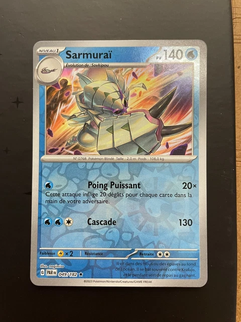 CARTE POKÉMON RARE Reverse Sarmuraï 49/182 VF NEUF EUR 1,50 - PicClick FR