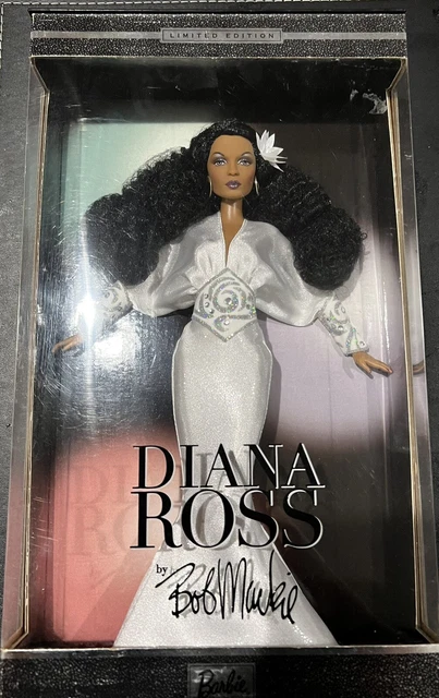 DIANA ROSS MOTOWN Singer Legend Diva Bob Mackie Gown NIB Barbie ...