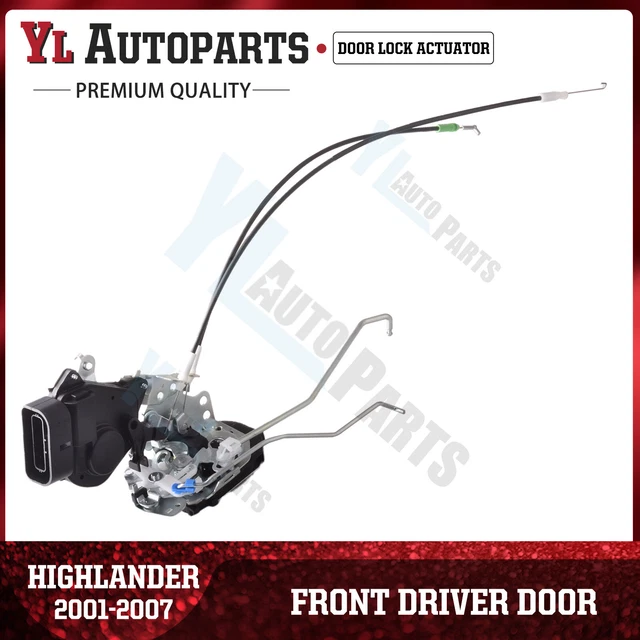 FRONT LEFT DRIVER Side Door Lock Actuator fit 2001-2007 Toyota ...