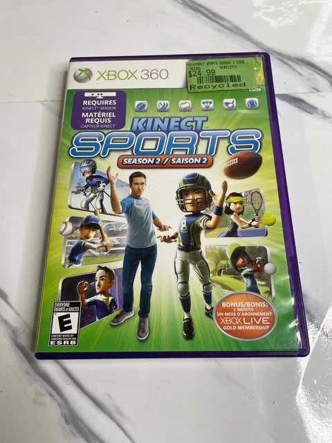 KINECT SPORTS: SEASON 2 (Microsoft Xbox 360 2011) Cib Complete Tested ...