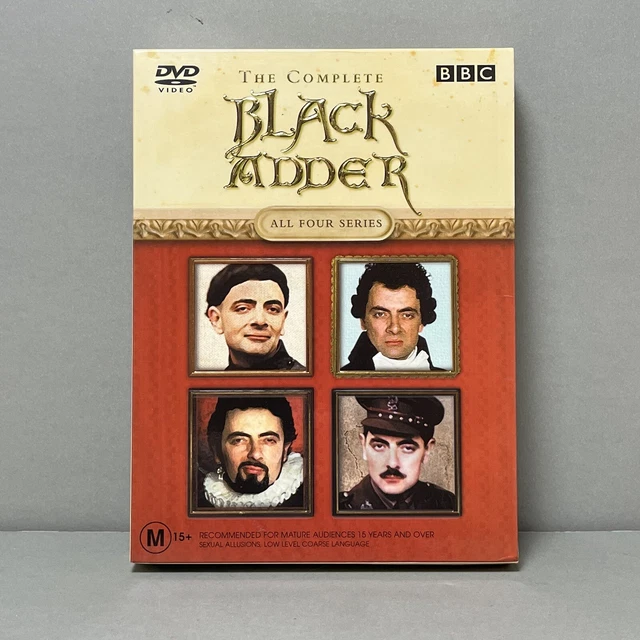 BLACKADDER THE COMPLETE Series 1 2 3 4 | 2002 BBC DVD Box Set Rowan ...