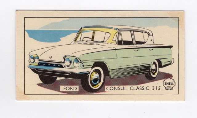 SHELL NEW ZEALAND 1970 Cars of the World #56 Ford Consul Classic 315 £4 ...