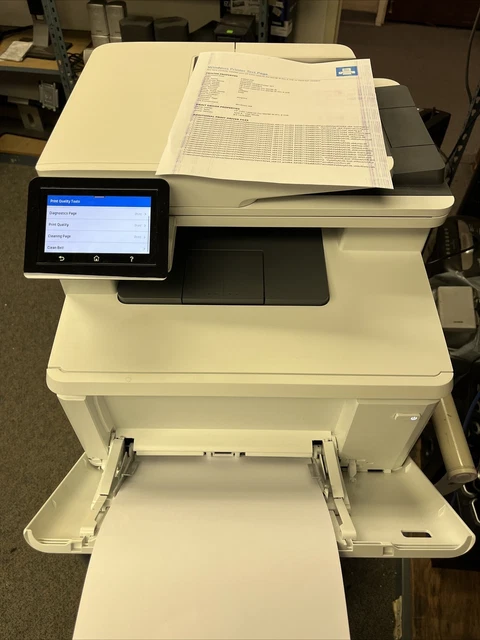 HP LASERJET PRO MFP M479fdw All-In-One Laser Printer Pages Printed ...