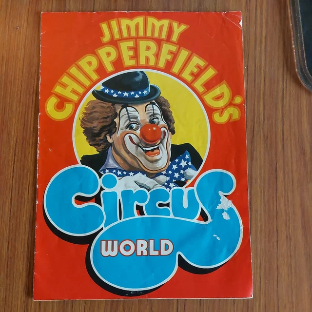1981 VINTAGE JIMMY Chipperfield’s Circus Programme Chipperfields £7.50 ...