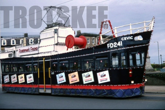 35MM SLIDE BLACKPOOL Transport Single Decker Tram Strassenbahn 633 2004 Original £4.99 - PicClick UK
