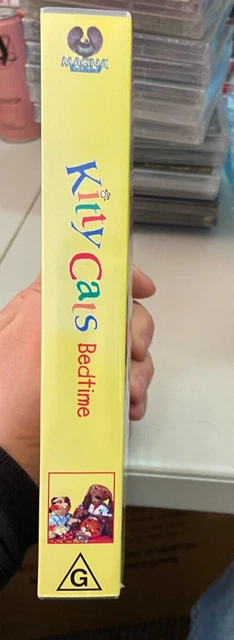 KITTY CATS - Bedtime VHS VIDEO TAPE (90s pre school kids puppets series ...