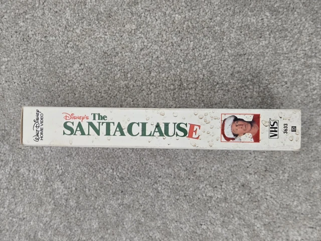 THE SANTA CLAUSE vhs tape tim allen christmas comedy walt disney ...