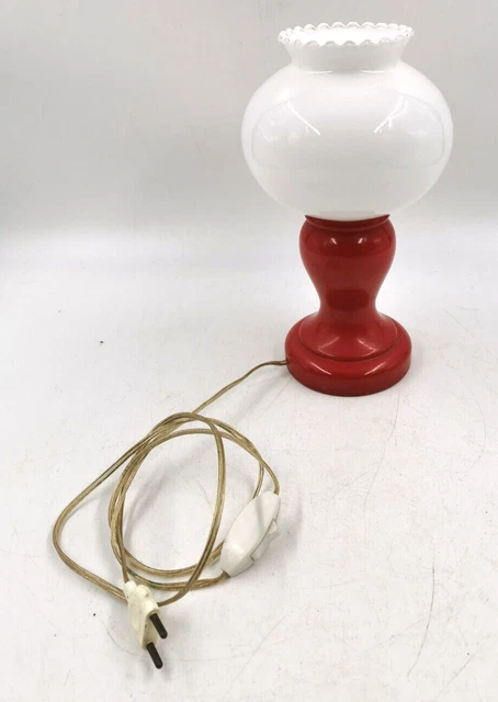 LAMPE DE CHEVET BILBOQUET OPALINE CERAMIQUE Années 60 EUR 49,00 - PicClick FR