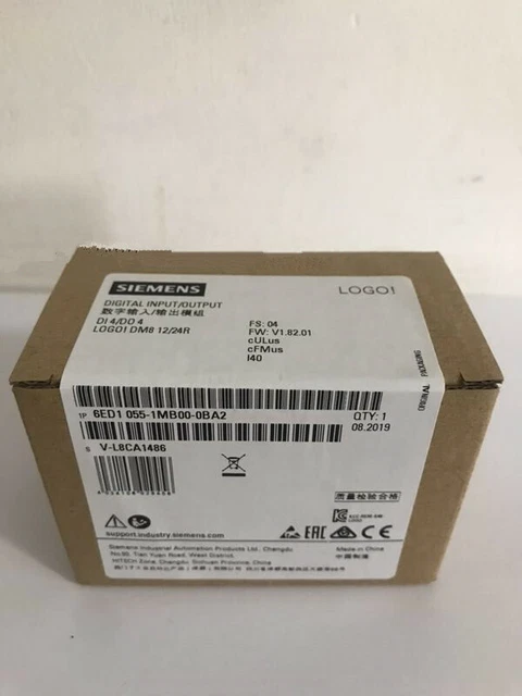 SIEMENS 6ED1055-1MB00-0BA2 6ED1 055-1MB00-0BA2 LOGO! DM8 12/24R ...