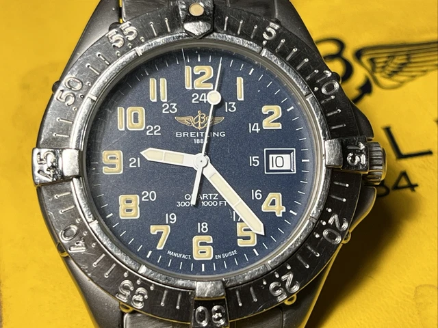 MONTRE BREITLING COLT , A 57035 , De Plongée 300 M EUR 500,00 - PicClick FR